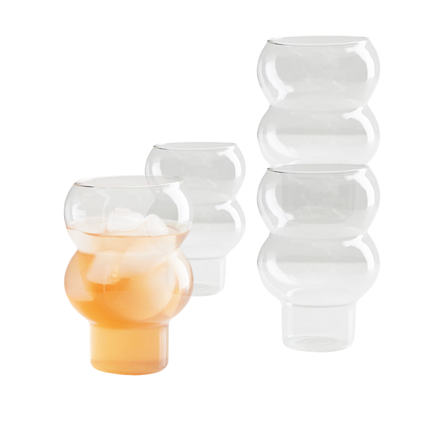 Set of 4 Stacking Bubble Glasses – Betsu Studio